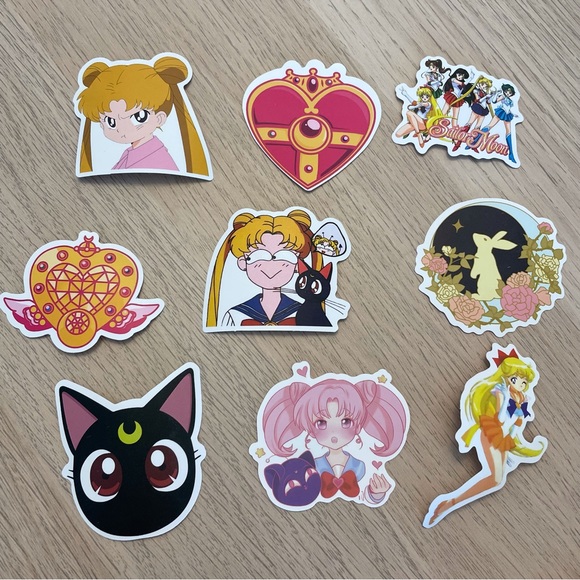 Art | Sailor Moon Stickers 9 | Poshmark
